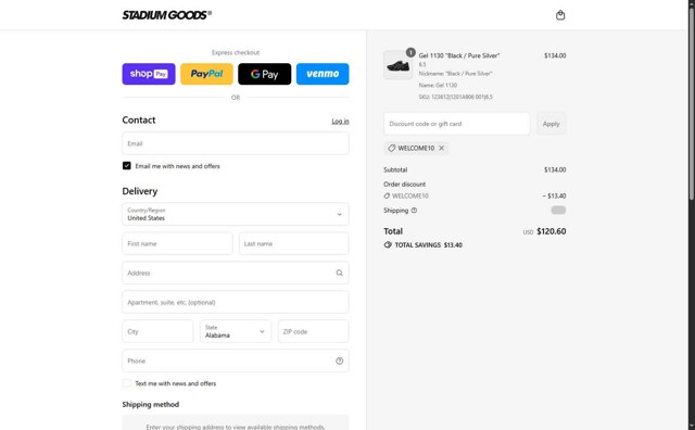 Stadium Goods Promo Codes - 10% Off (Verified) Aug 2025