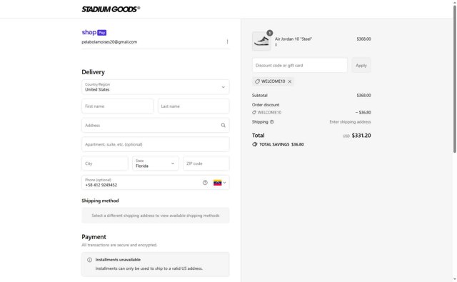 Stadium Goods Promo Codes - 10% Off (Verified) Aug 2025