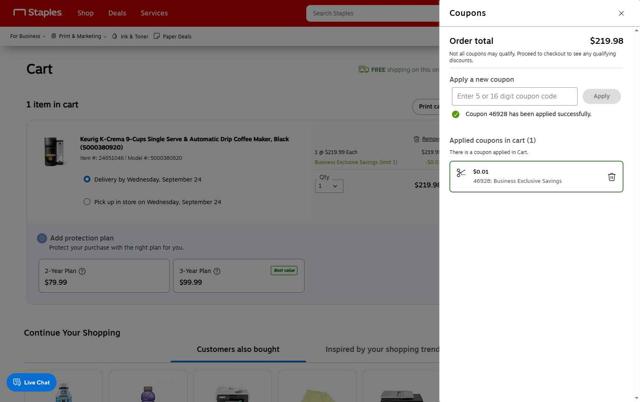 Staples Discount Codes - 20% Off (10 Verified) Oct 2025