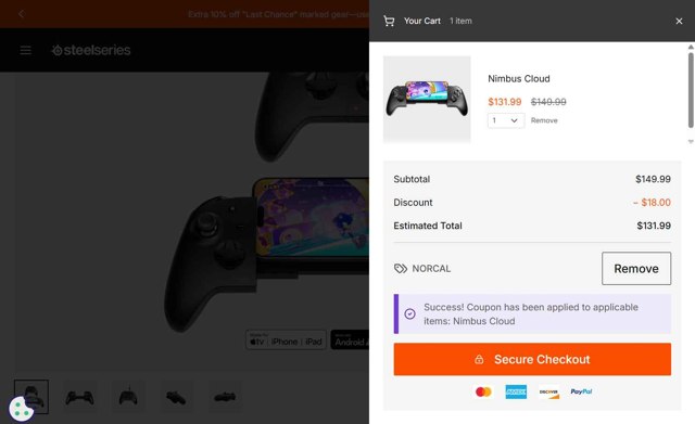 SteelSeries Promo Codes (52 Verified) - 15% Off Sep 2025
