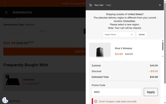 SteelSeries Promo Codes (55 Verified) - 15% Off Aug 2025