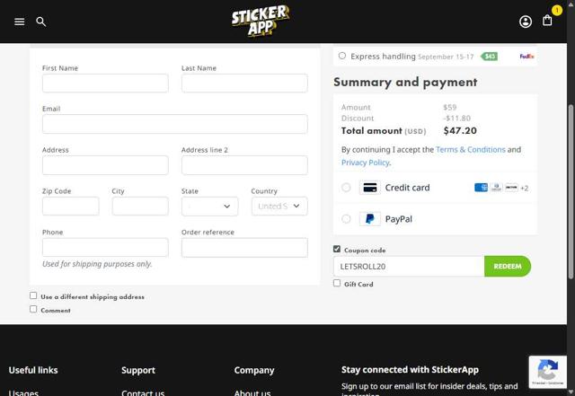 Sticker App Promo Codes - 20% Off Coupons Oct 2025