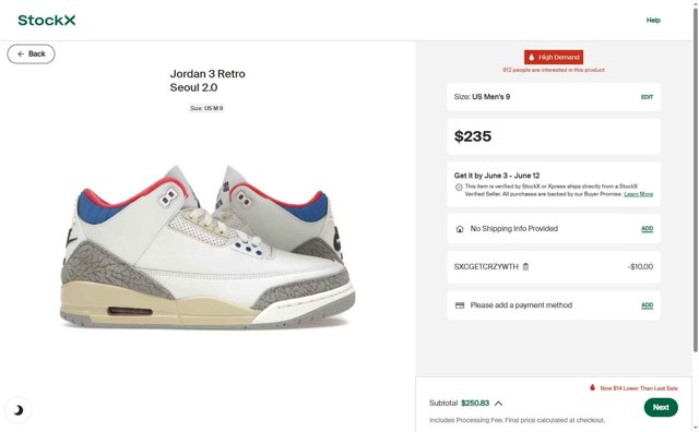 StockX Promo Codes (2 Verified) - $20 Off w/Code Jul 2025