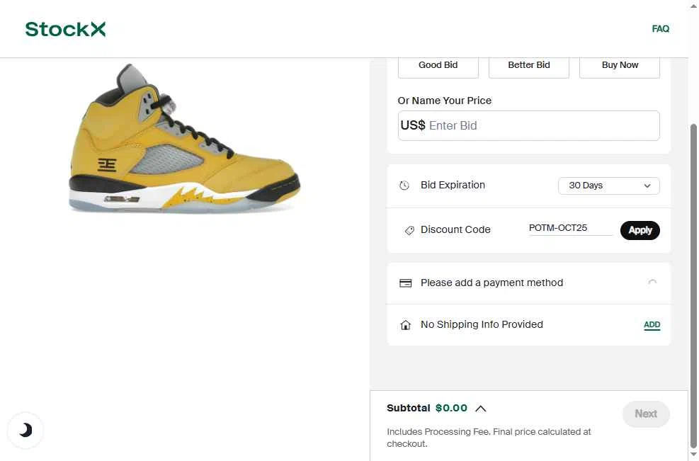 StockX Promo Codes - $10 Off (1 Verified) Nov 2025