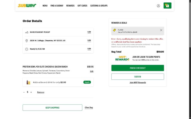Subway Promo Codes (4 Verified) - w/Code Jun 2025