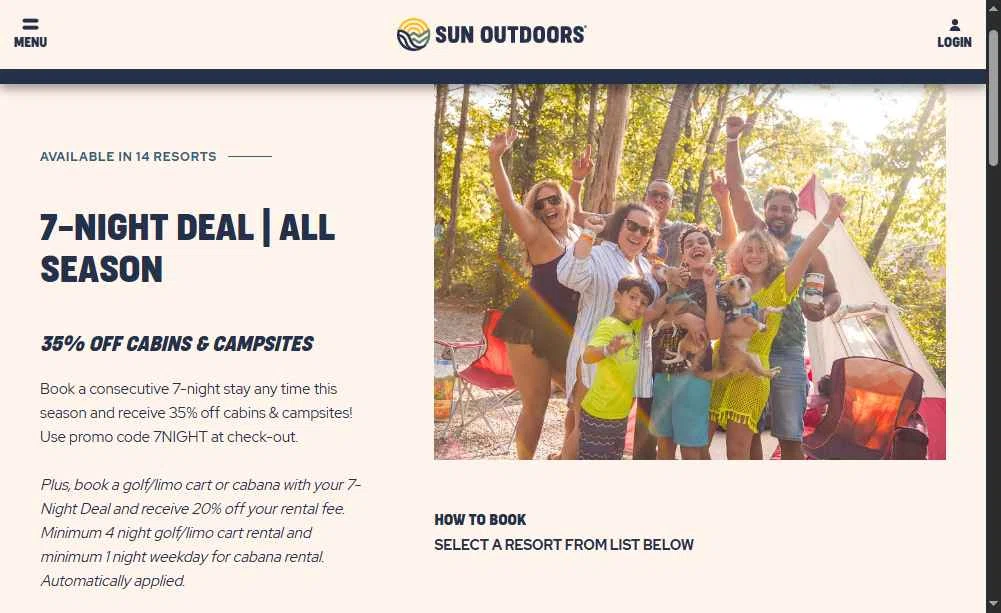Sun Outdoors Promo Codes - 35% Off (6 Verified) Dec 2025