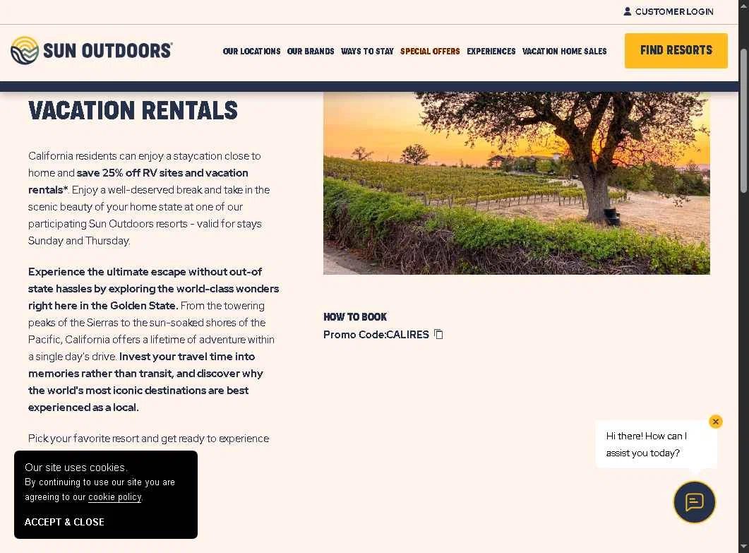 Sun Outdoors Promo Codes - 30% Off (4 Verified) Feb 2026