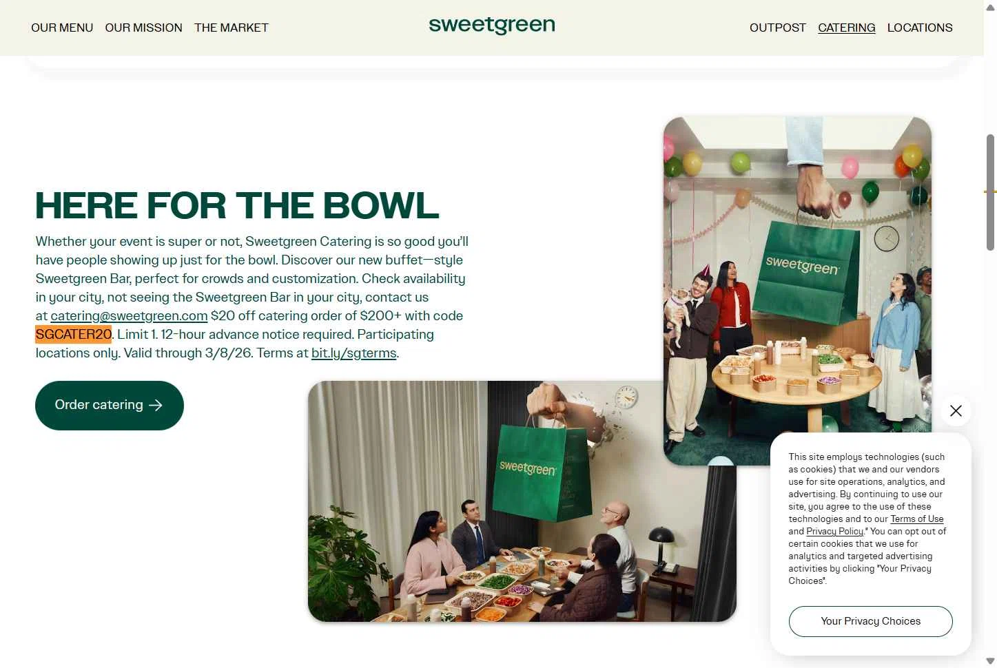Sweetgreen Promo Codes - 25% Off Coupons Mar 2026