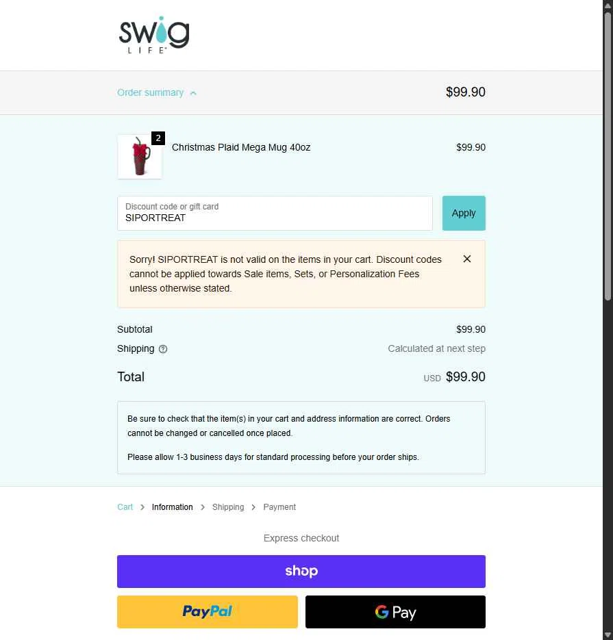 Swig Life Promo Codes - 15% Off (6 Verified) Nov 2025