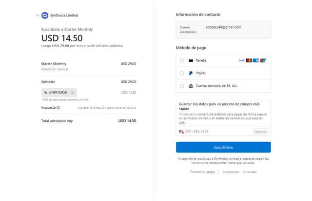 Synthesia Promo Codes - 50% Off (4 Verified) Oct 2025
