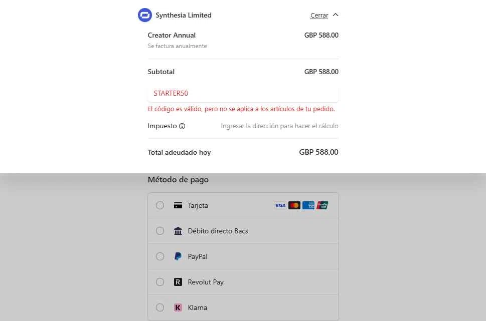 Synthesia Promo Codes - 50% Off (4 Verified) Nov 2025