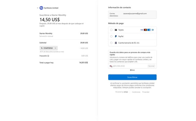 Synthesia Promo Codes - 50% Off (2 Verified) Aug 2025