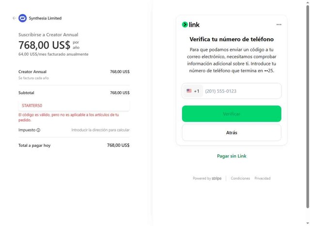 Synthesia Promo Codes - 50% Off (1 Verified) Aug 2025