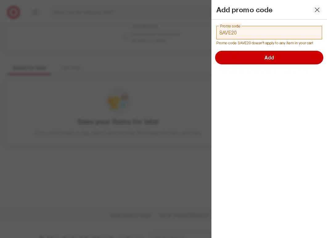 Target Promo Codes - $20 Off First Buy Coupons Dec 2025