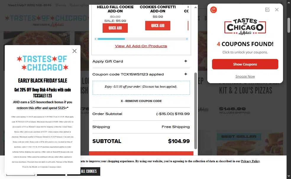 Tastes of Chicago Promo Code - 15% Off February 2026