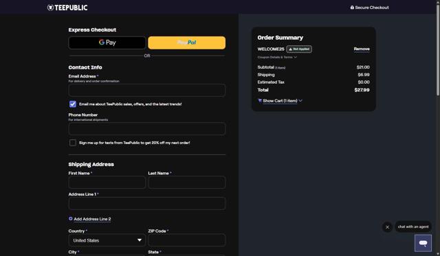 TeePublic Promo Codes - 25% Off (1 Verified) Oct 2025