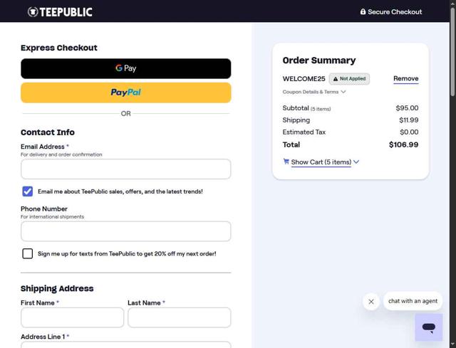 TeePublic Promo Codes - 25% Off (1 Verified) Oct 2025