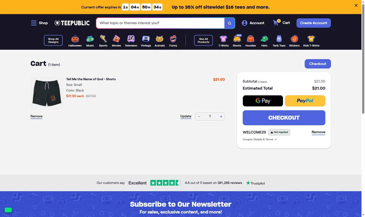 TeePublic Promo Codes - 15% Off (1 Verified) Nov 2025