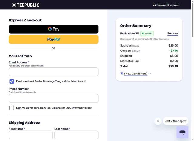 TeePublic Promo Codes - 25% Off (2 Verified) Sep 2025