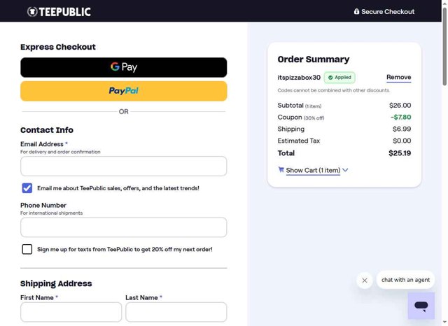 TeePublic Promo Codes - 25% Off (1 Verified) Sep 2025