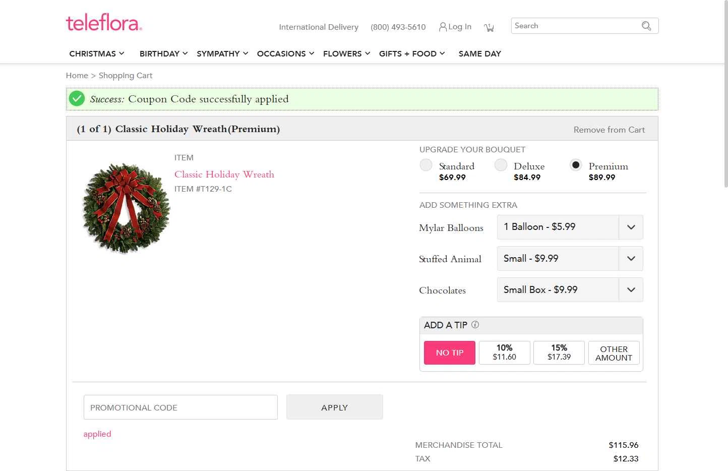 Teleflora Promo Codes - 25% Off (49 Verified) Dec 2025