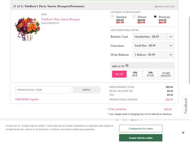 Teleflora Promo Codes - 25% Off (48 Verified) Aug 2025