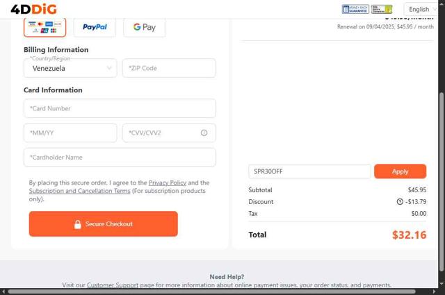 Tenorshare 4DDiG Promo Codes - 30% Off Oct 2025