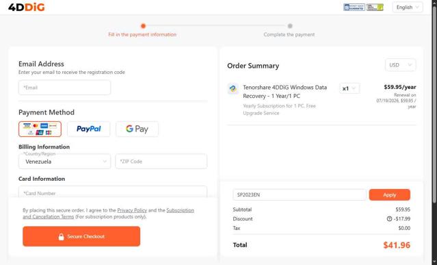 Tenorshare 4DDiG Promo Codes - 30% Off Oct 2025