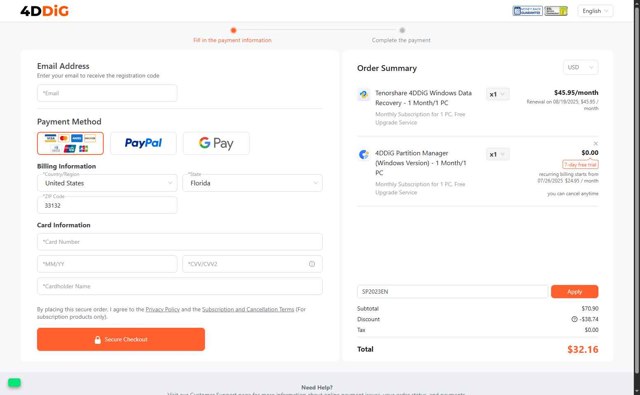 Tenorshare 4DDiG Promo Codes - 30% Off Sep 2025