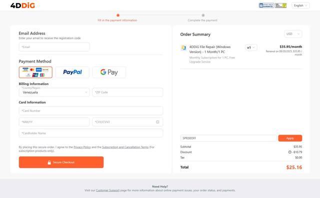 Tenorshare 4DDiG Promo Codes - 30% Off Oct 2025