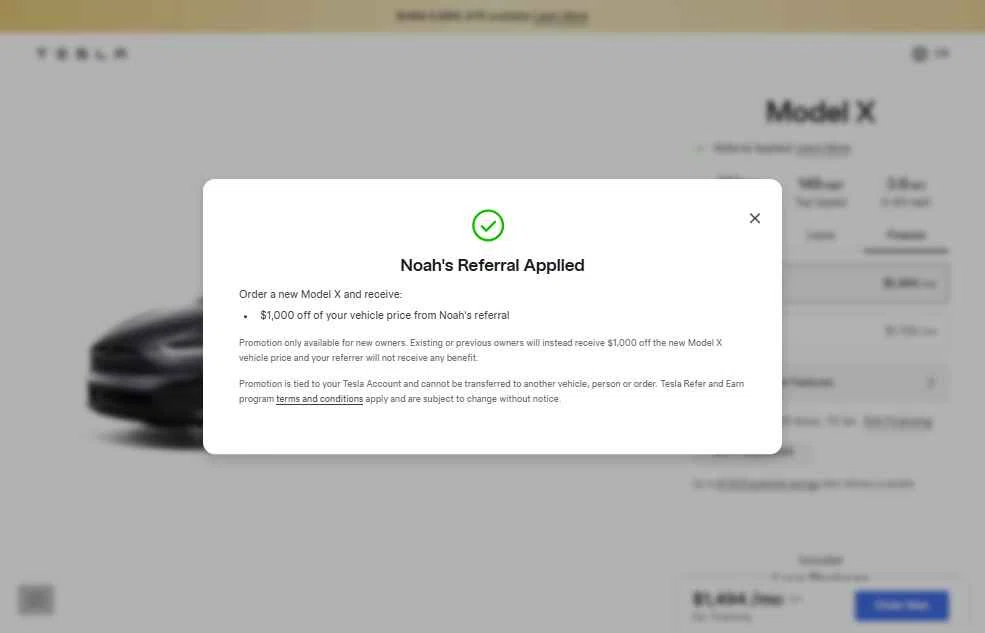Tesla Promo Codes - + Free Ship (7 Verified) Nov 2025