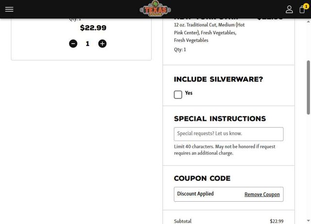 Texas Roadhouse Promo Codes - 20% Off Coupons Sep 2025