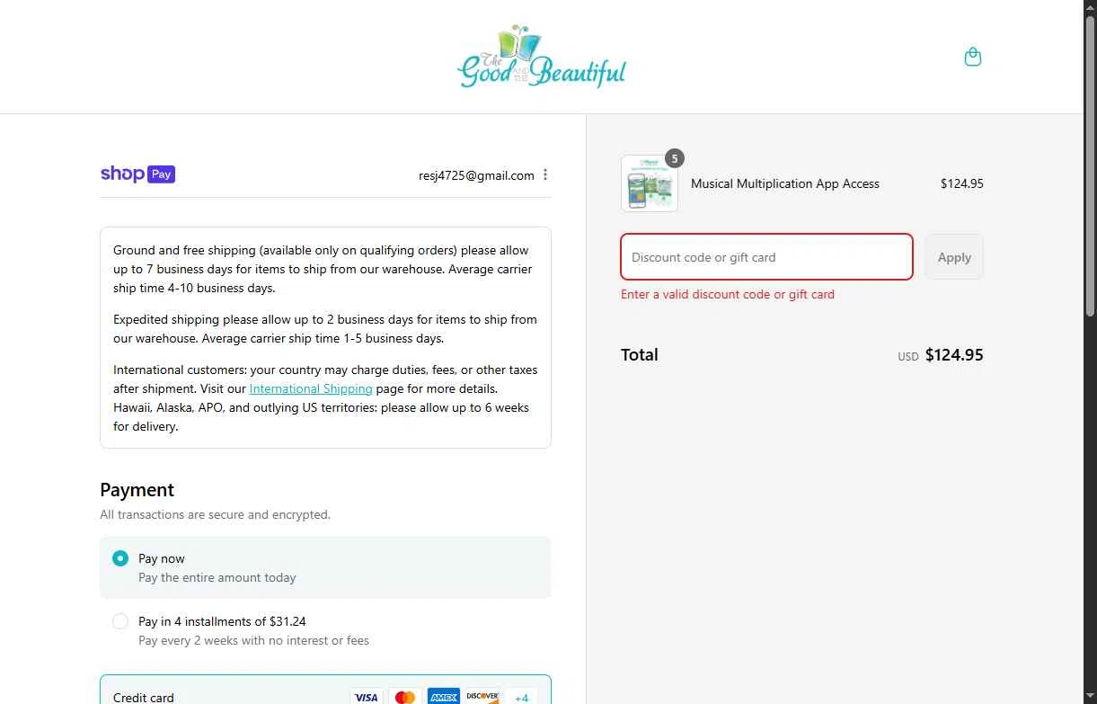 The Good and the Beautiful Promo Codes - $15 Off Mar 2026