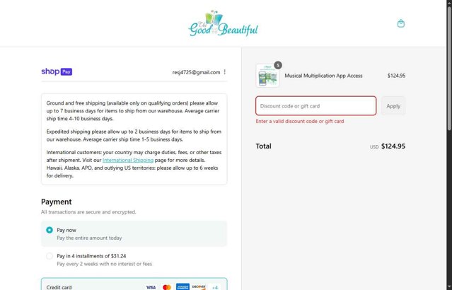 The Good and the Beautiful Promo Codes - $15 Off Sep 2025