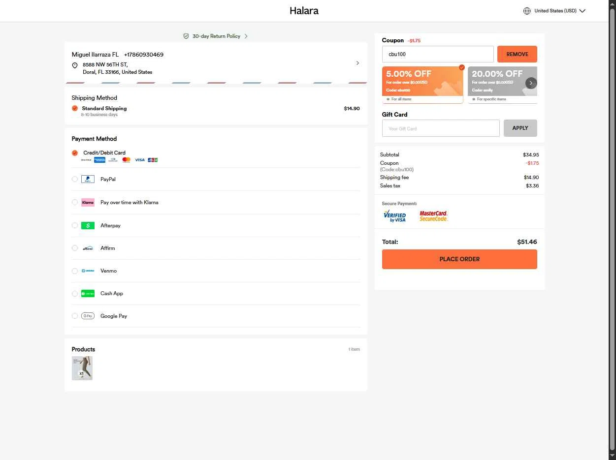 HALARA Promo Codes - 20% Off (84 Verified) Nov 2025