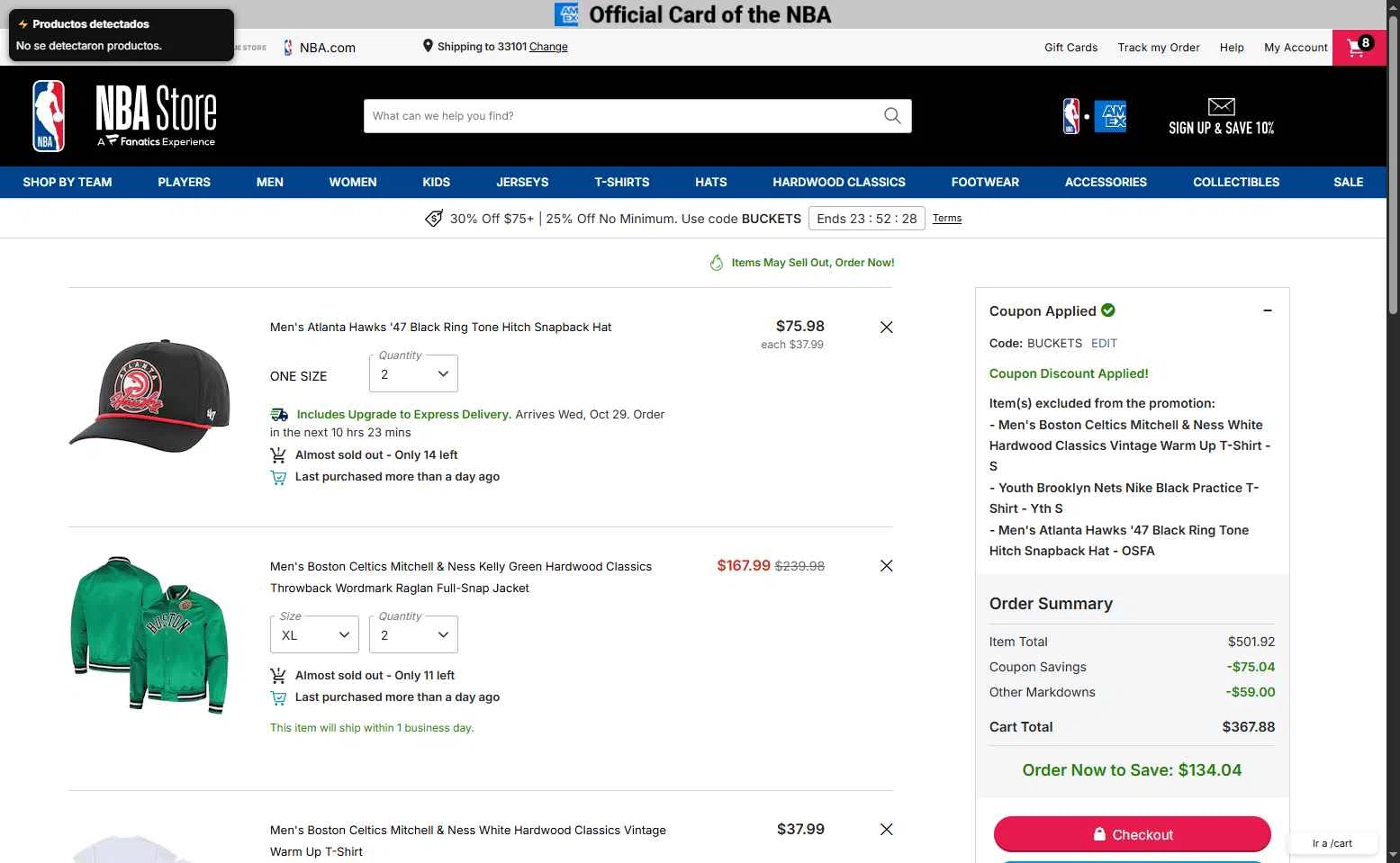 NBA Store Promo Codes - 25% Off (12 Verified) Nov 2025