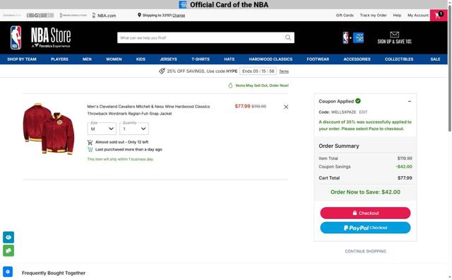 NBA Store Promo Codes (14 Verified) - 30% Off Oct 2025