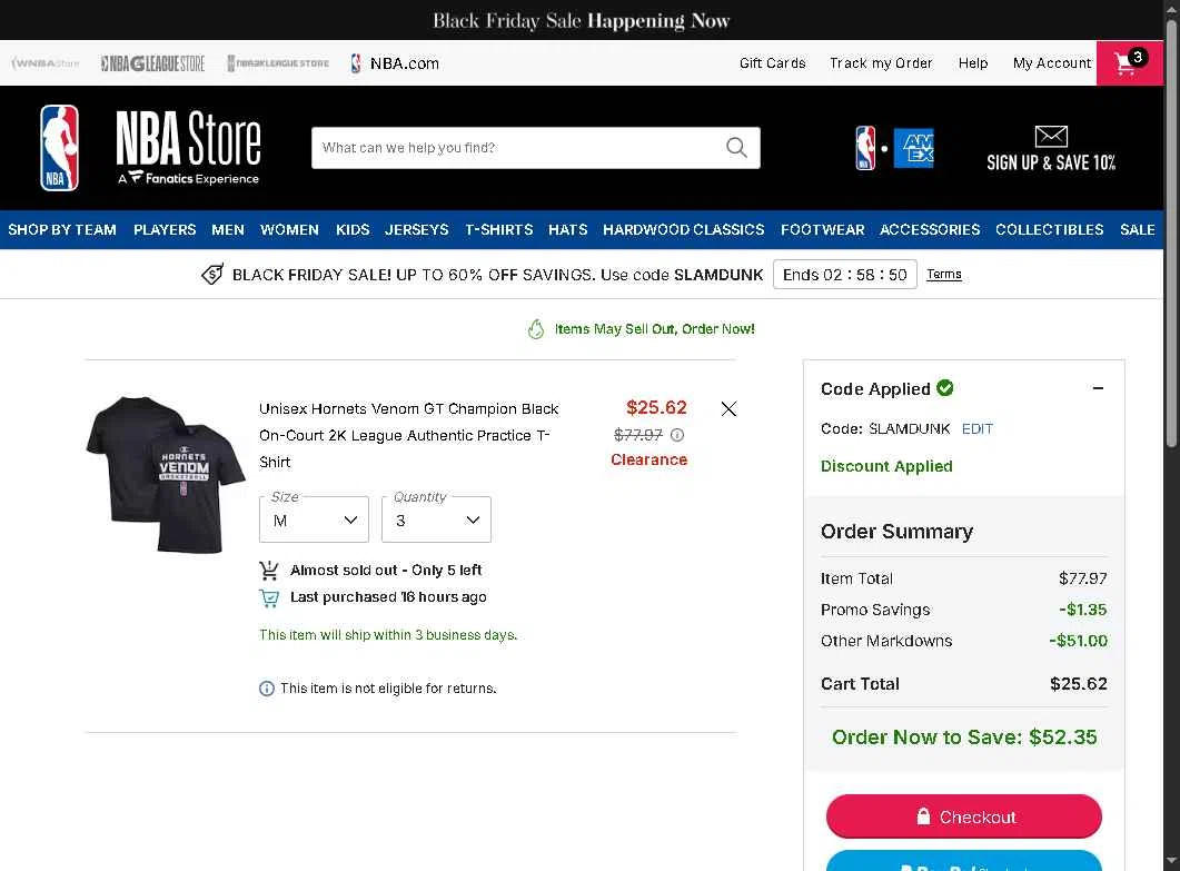 NBA Store Promo Codes - 50% Off (10 Verified) Dec 2025