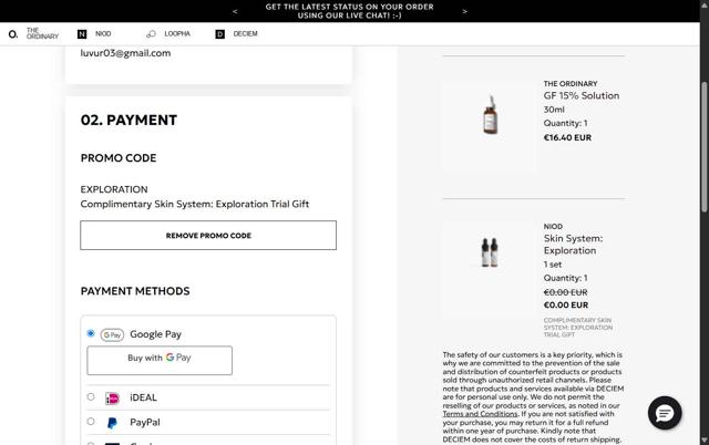 The Ordinary Promo Codes (1 Verified) - 10% Off Oct 2025