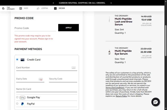 The Ordinary Promo Codes (1 Verified) - 40% Off Jun 2025