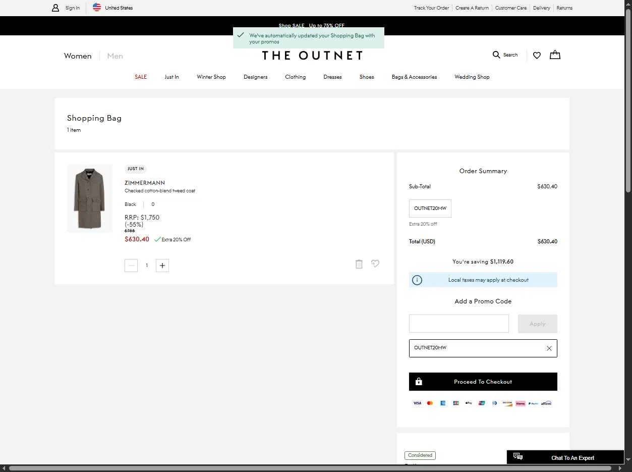 THE OUTNET Promo Codes - 10% Off (8 Verified) Nov 2025
