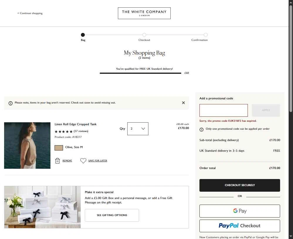 The White Company Promo Codes - 50% Off June 2026