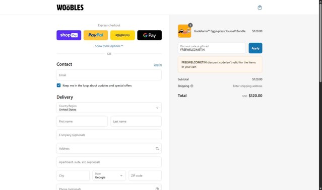 The Woobles Promo Codes (3 Verified) - 10% Off Jul 2025