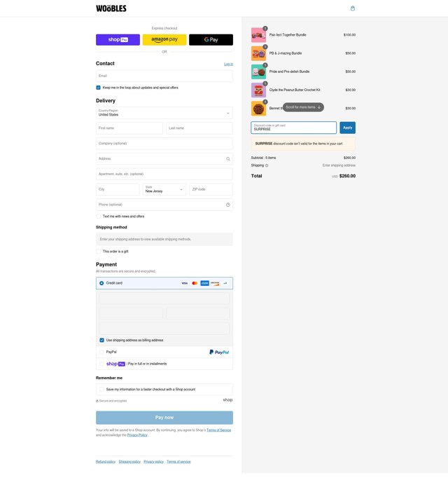 The Woobles Discount Codes (6 Verified) - 10% Off Feb 2025