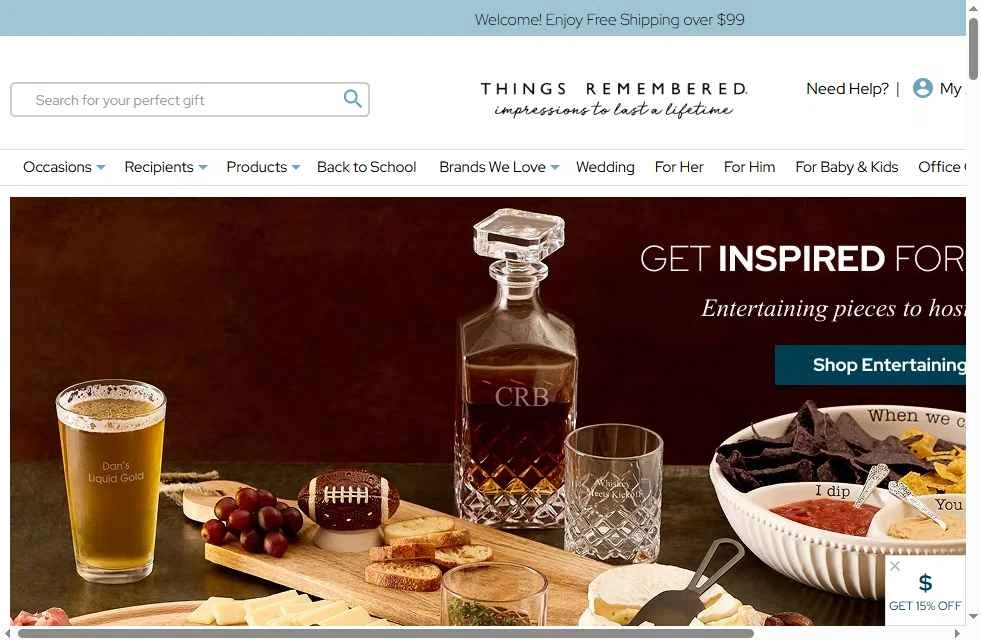 Things Remembered Promo Code - 25% Off December 2025