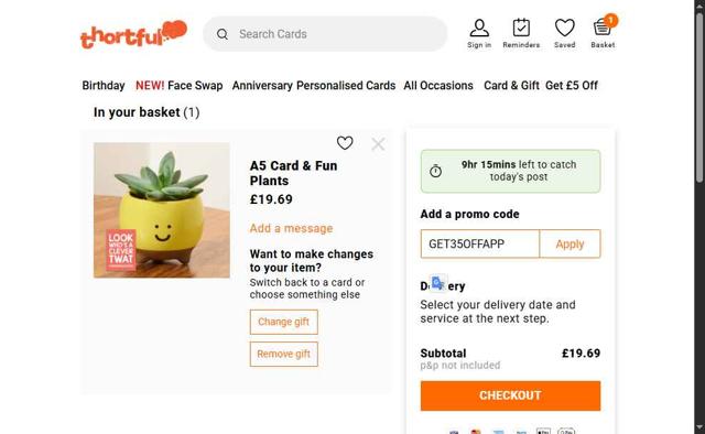 Thortful Discount Codes - 25% Off (1 Verified) Sep 2025