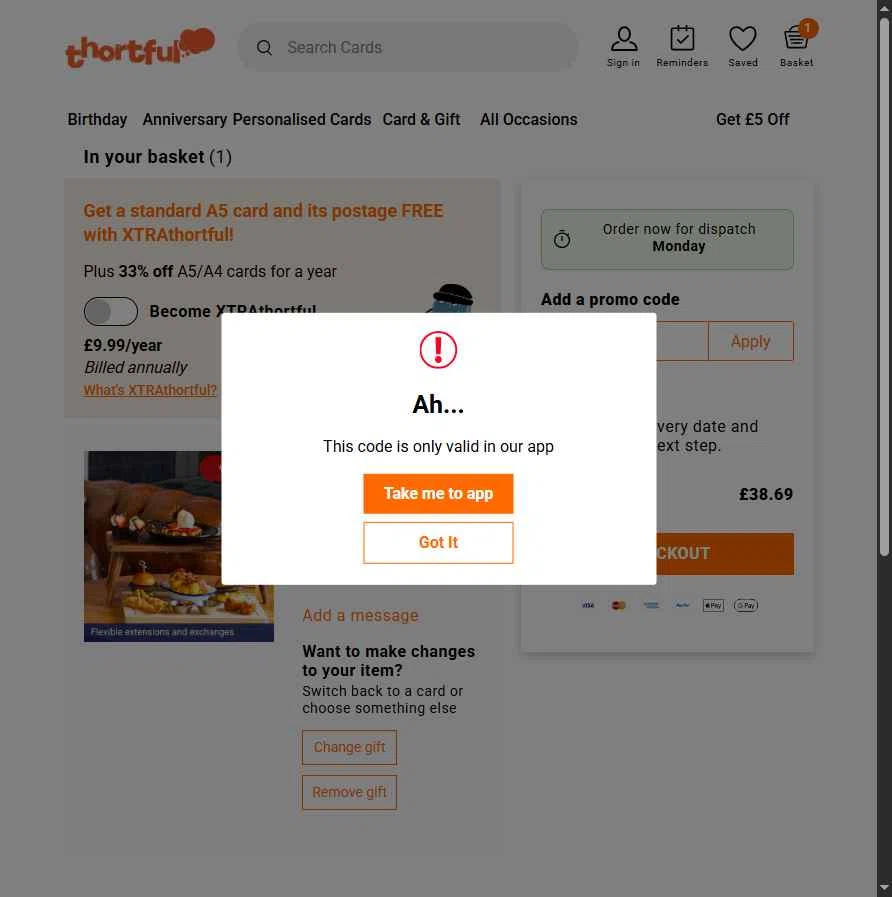 Thortful Promo Codes - 20% Off (3 Verified) Jan 2026