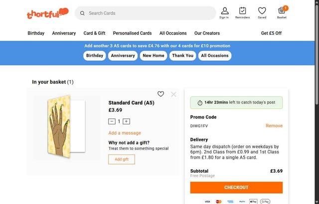 Thortful Discount Codes - 35% Off (4 Verified) Sep 2025