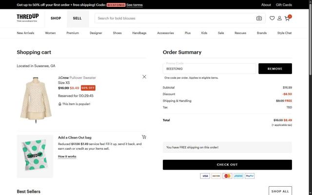 thredUP Discount Codes - 50% Off (1 Verified) Oct 2025