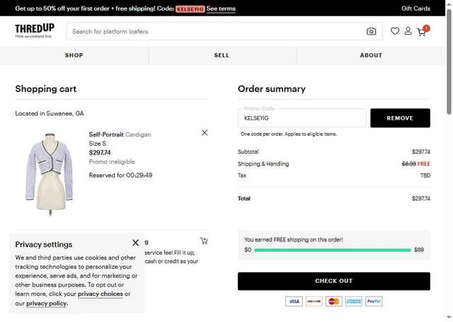 thredUP Discount Codes - 50% Off (1 Verified) Oct 2025